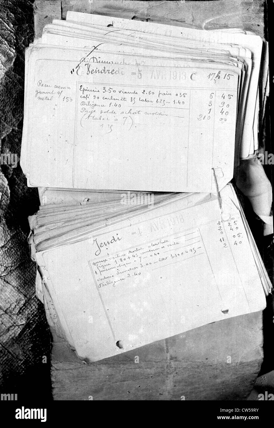 Historical notebook hi-res stock photography and images - Alamy