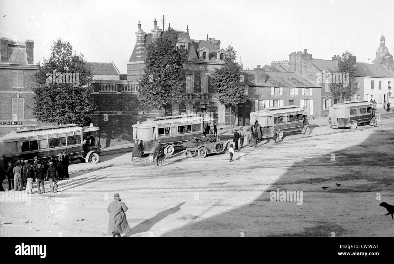 Events bus Black and White Stock Photos & Images - Alamy