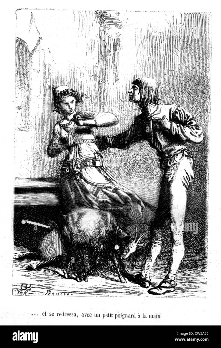 The girl from paris Black and White Stock Photos & Images - Alamy