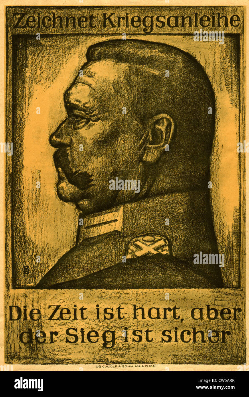 Ww1 propaganda poster germany hi-res stock photography and images - Alamy