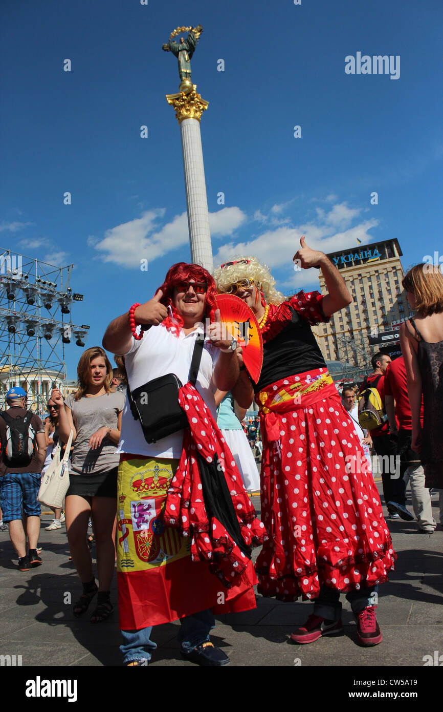 Final. Kiev, Ukraine, European Football Championship 2012 Stock Photo ...