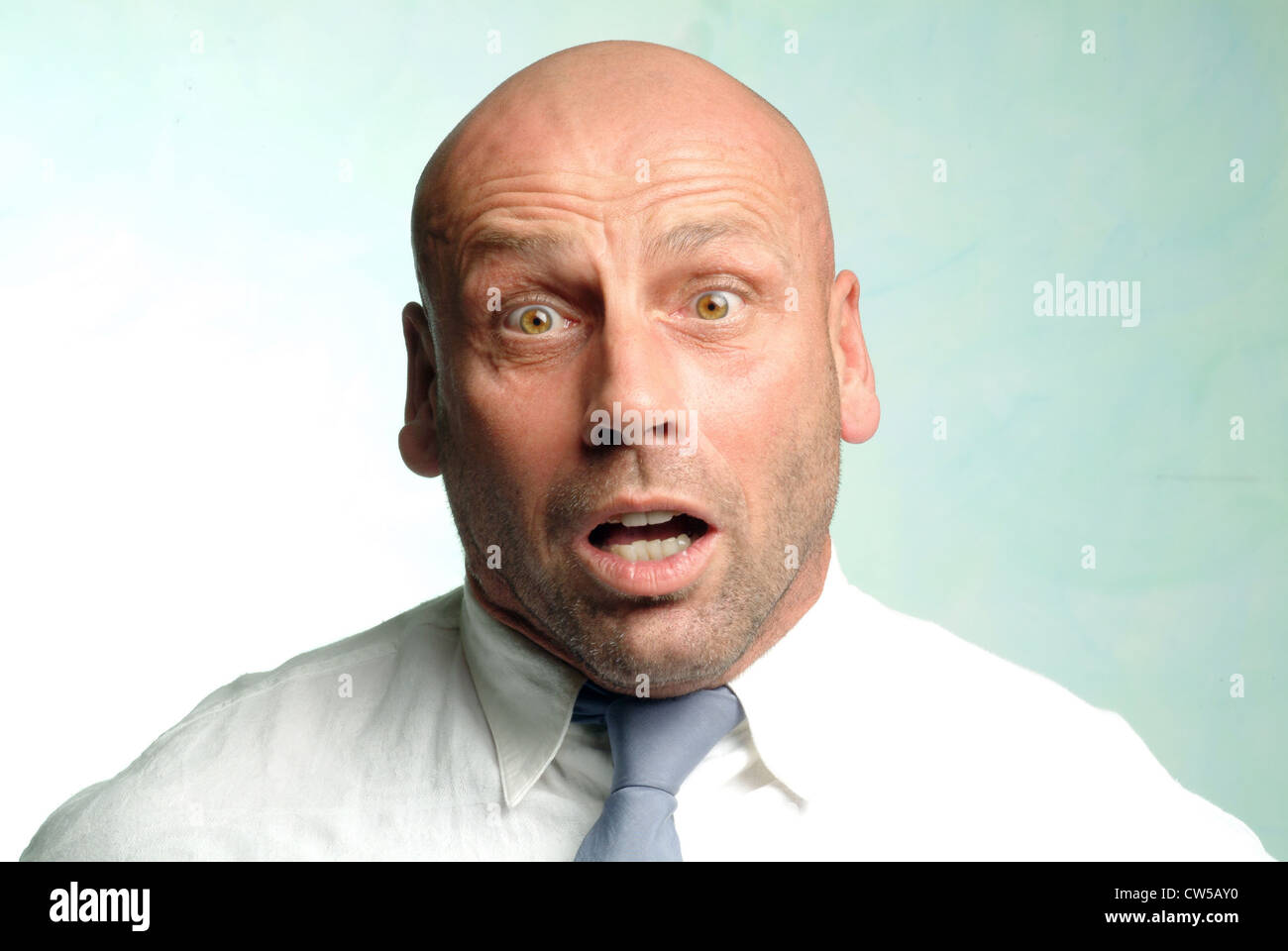 Man looks shocked Stock Photo - Alamy