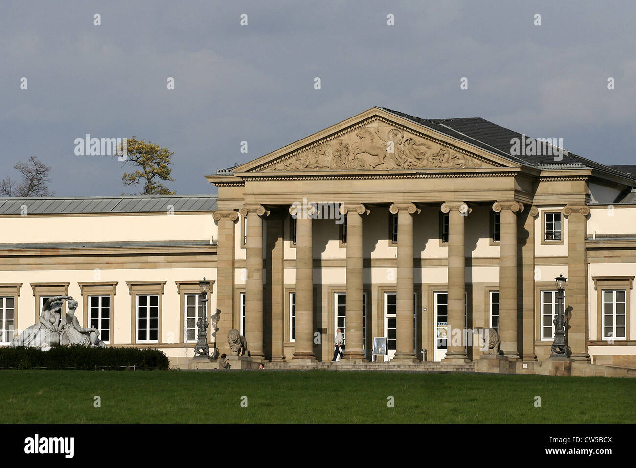 Stuttgart, Rosenstein Castle Stock Photo - Alamy