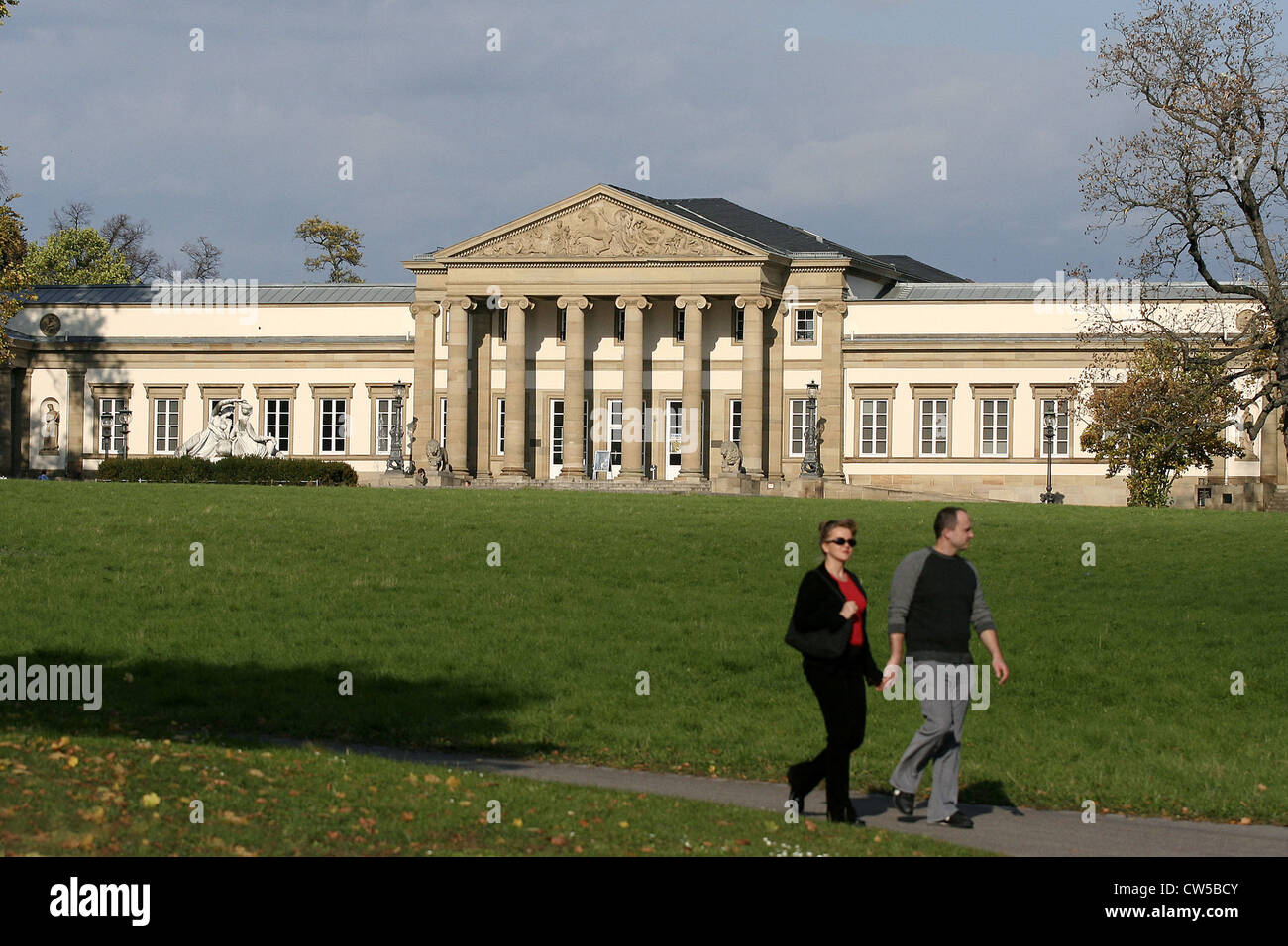 Stuttgart, Rosenstein Castle Stock Photo - Alamy