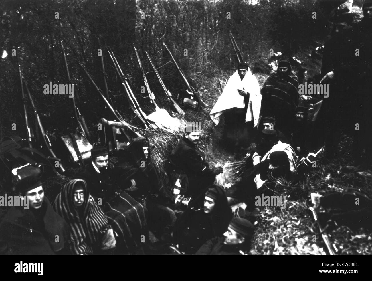 Ww1 trench line hi-res stock photography and images - Alamy