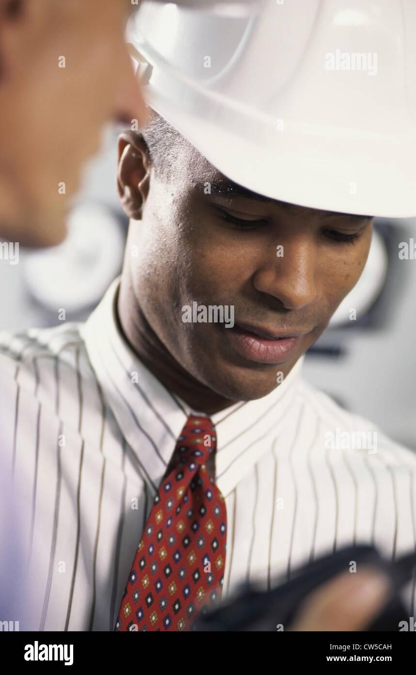Two men wearing striped hi-res stock photography and images - Alamy