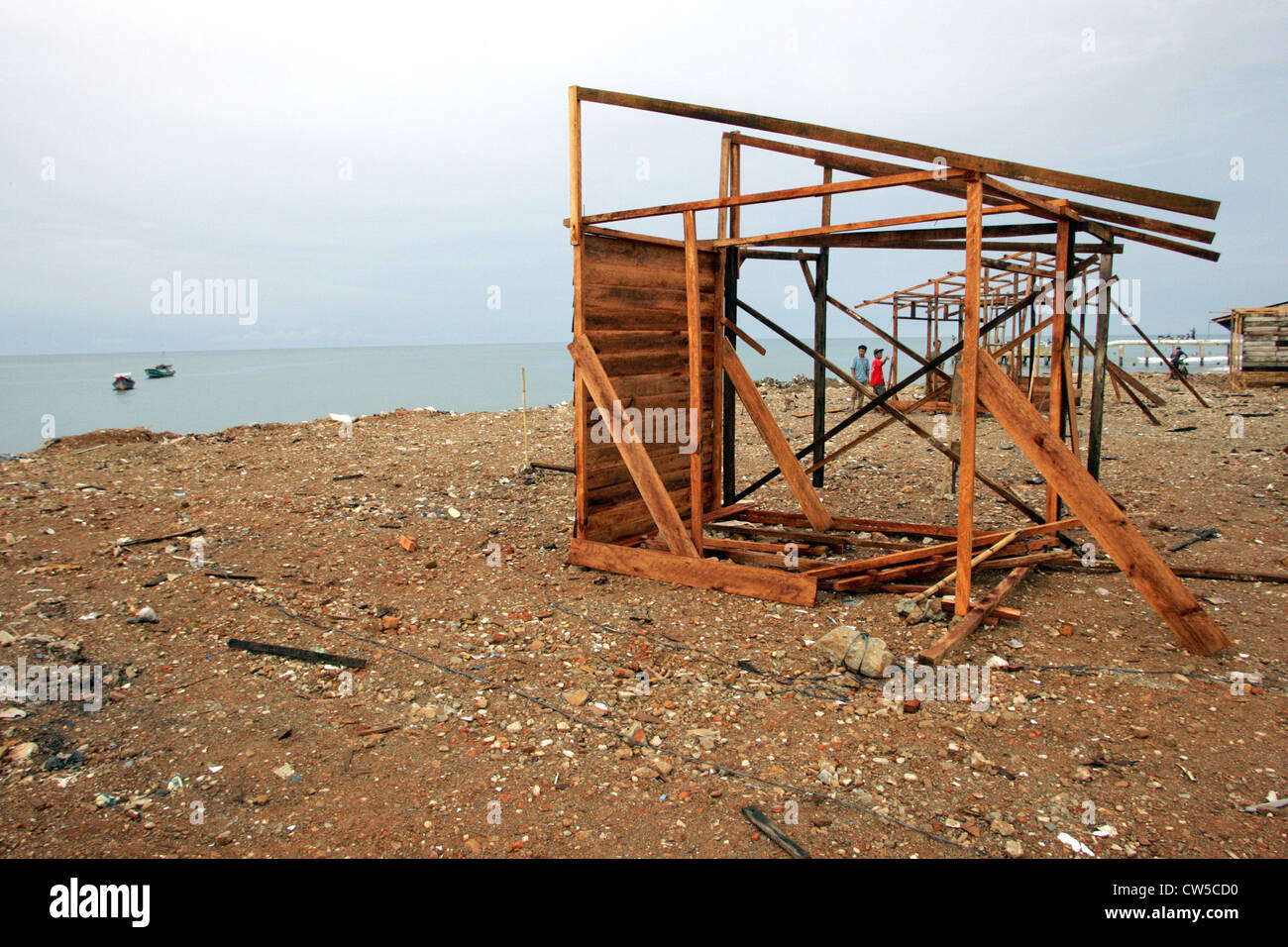 Earthquake and tsunami recovery hi-res stock photography and images - Alamy