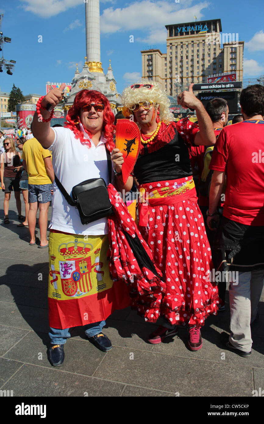 Final. Kiev, Ukraine, European Football Championship 2012 Stock Photo ...