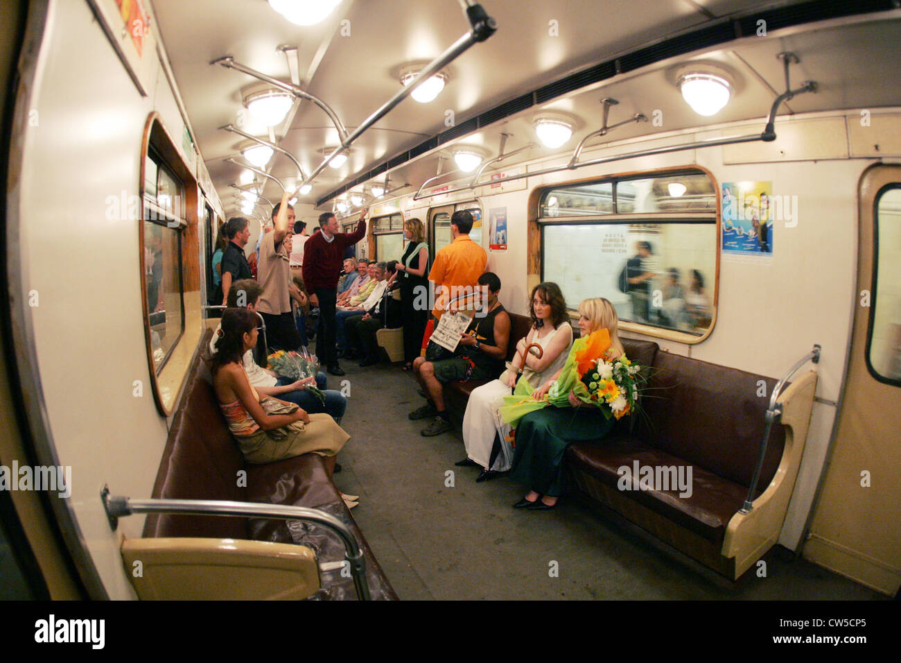 Passengers train metro hi-res stock photography and images - Alamy