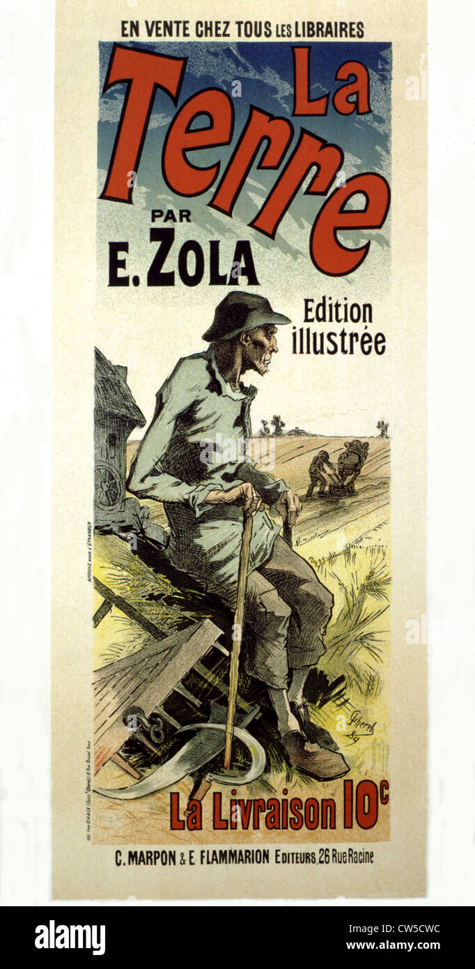 Advertising poster emile zolas novel hi-res stock photography and ...