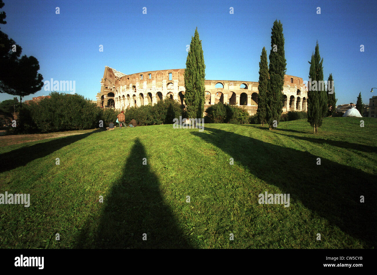 Colosseum rome shade hi-res stock photography and images - Alamy