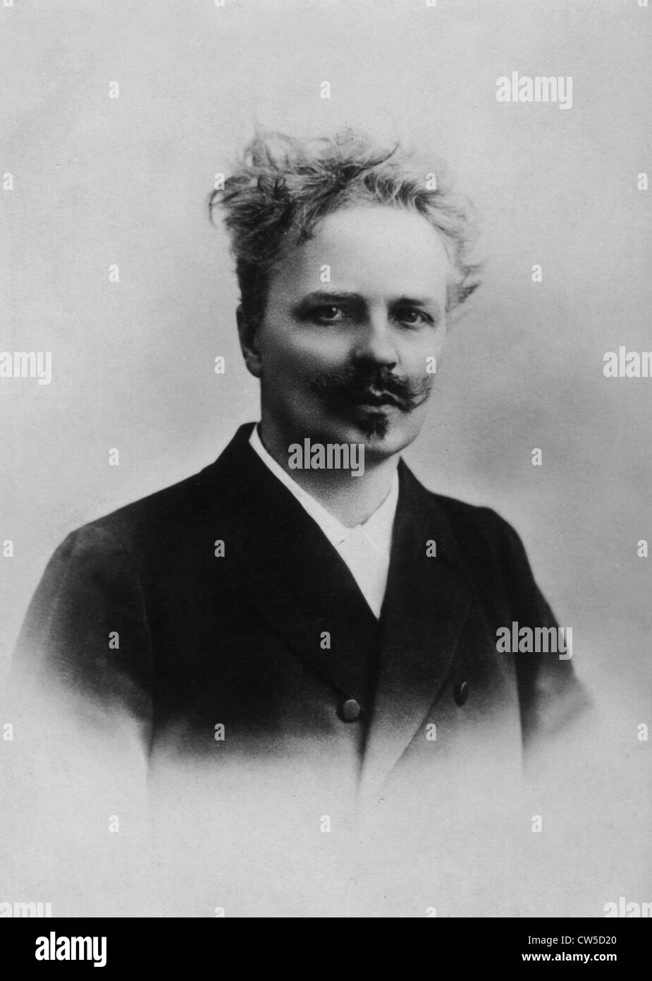 Portrait of August Strindberg (1849-1912 Stock Photo - Alamy