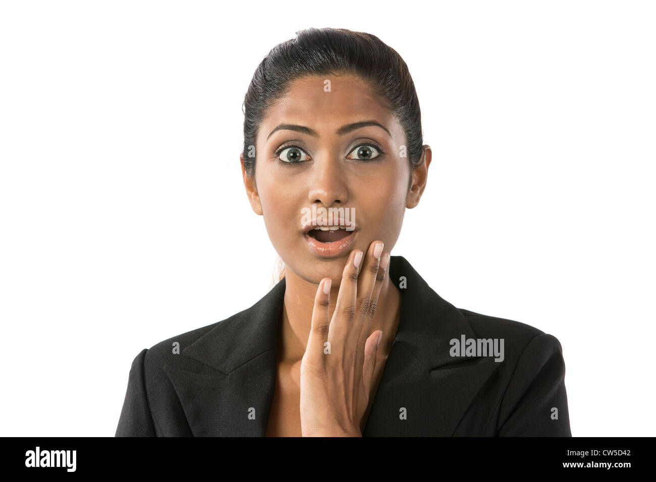 Indian women face hi-res stock photography and images - Alamy