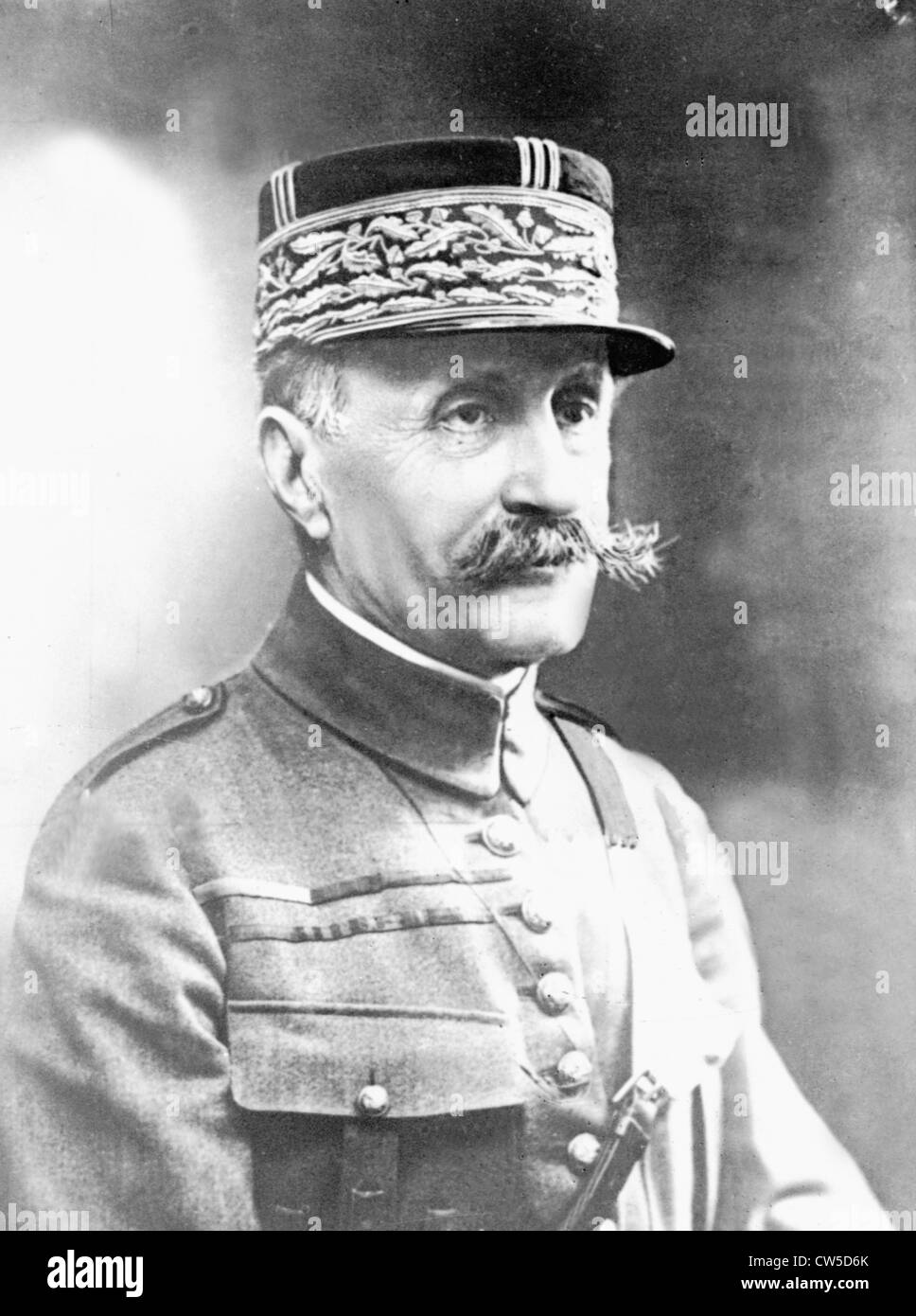 Portrait of Marshal Foch Stock Photo - Alamy
