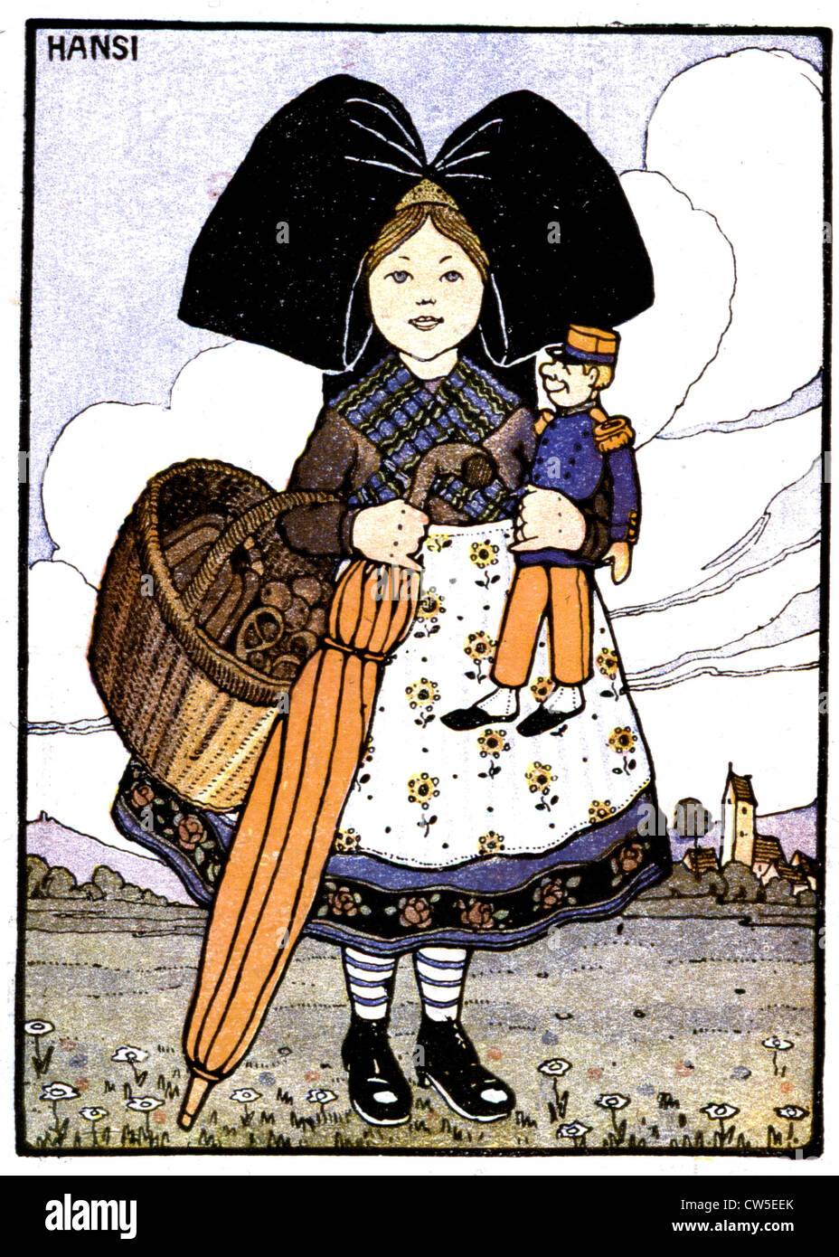 Drawing by hansi 1873 1951 hi-res stock photography and images - Alamy