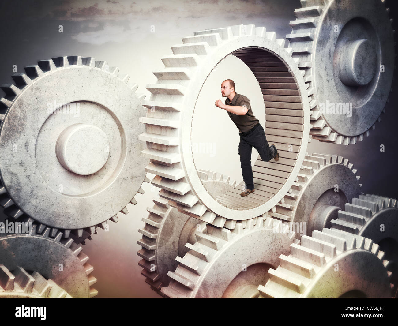 Running gear old man hi-res stock photography and images - Alamy