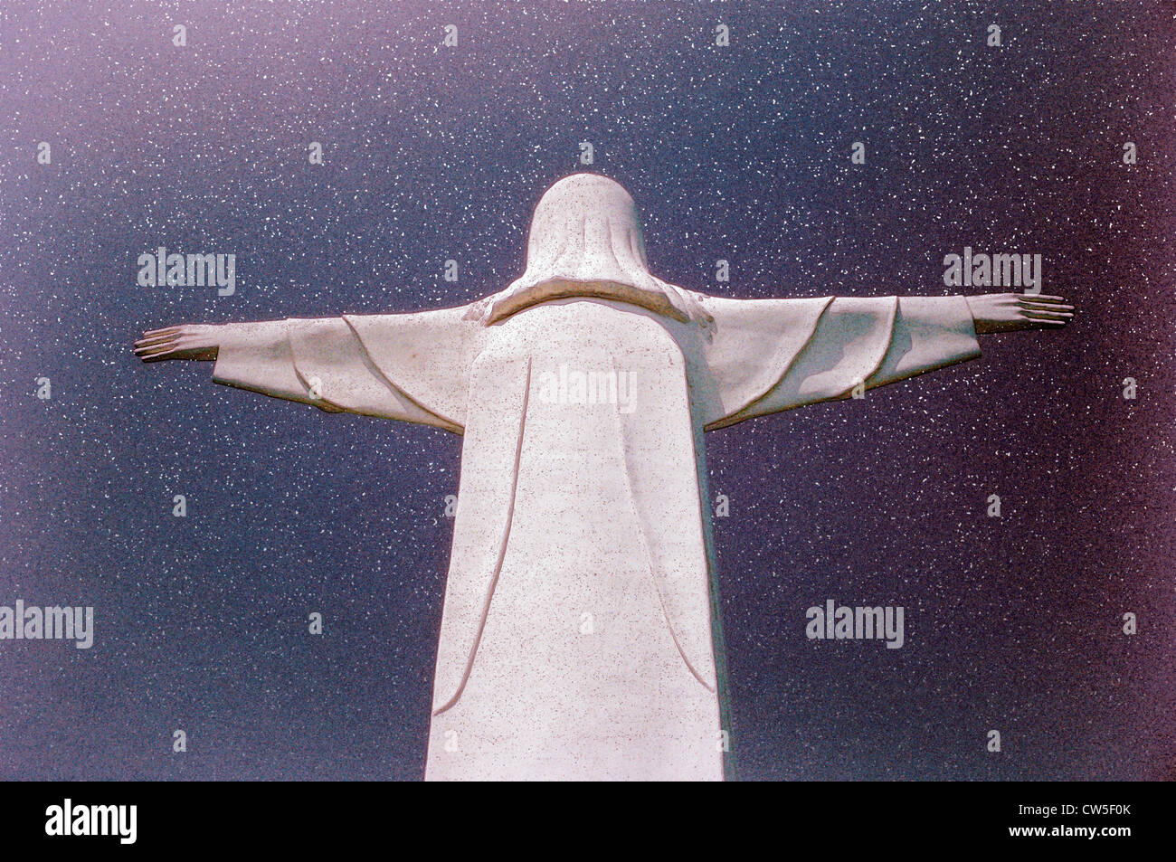 Digitally altered image of The Lady of Ozarks Cross near Eureka ...