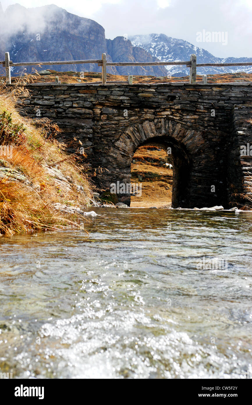 Alpine pass in Switzerland Stock Photo - Alamy