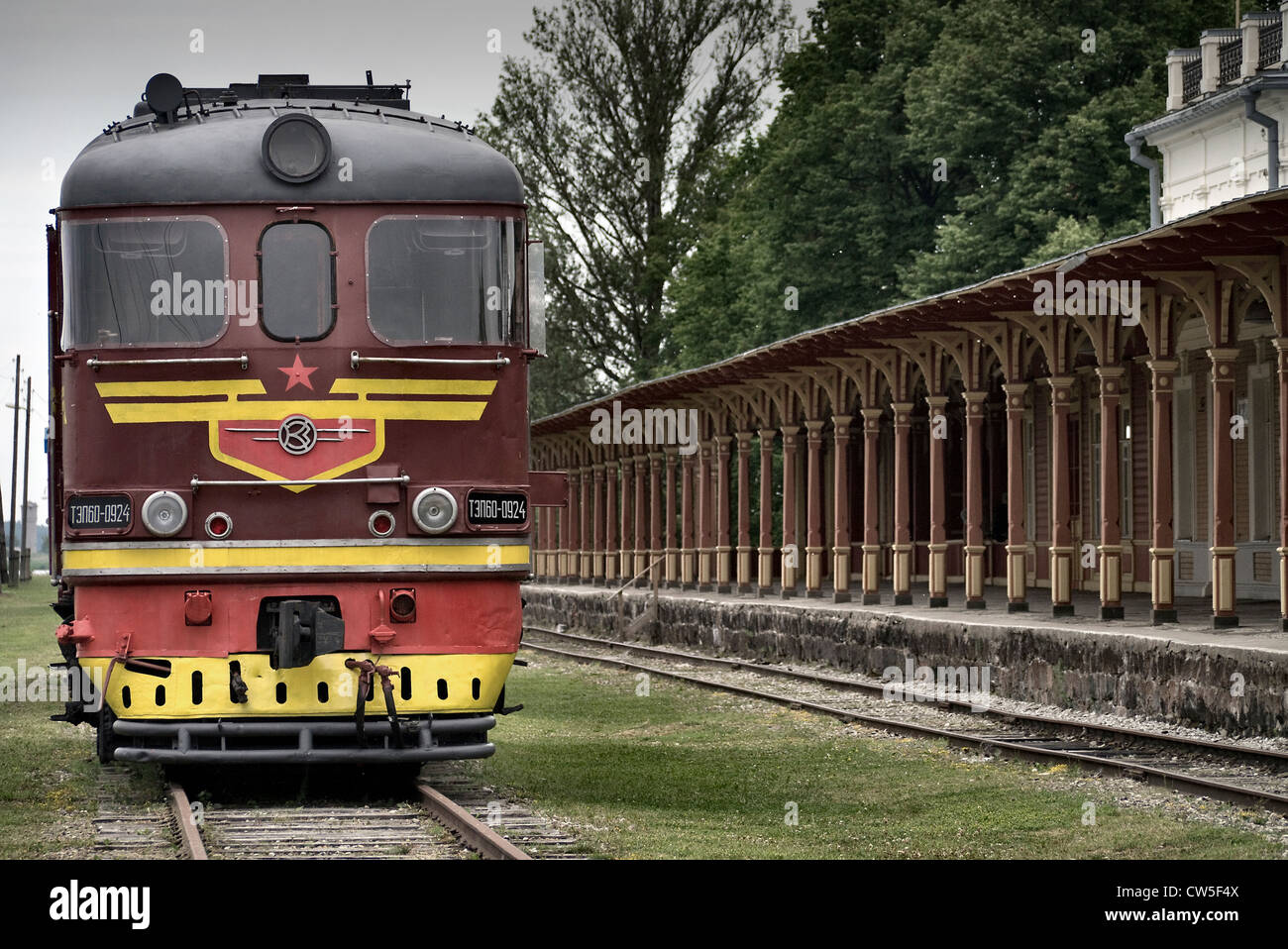 Estonian railway hi-res stock photography and images - Alamy