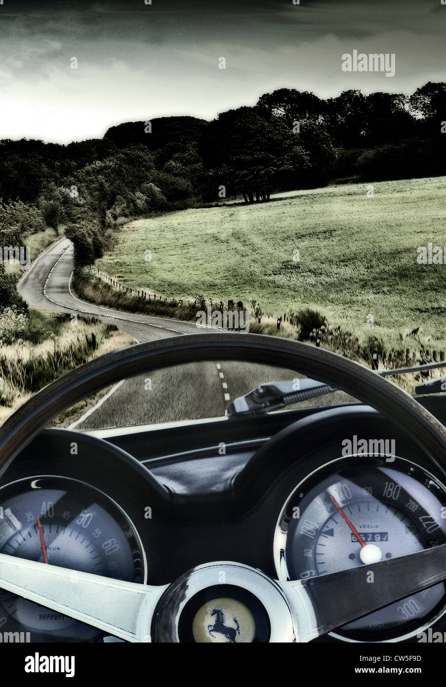 Drivers view hi-res stock photography and images - Alamy