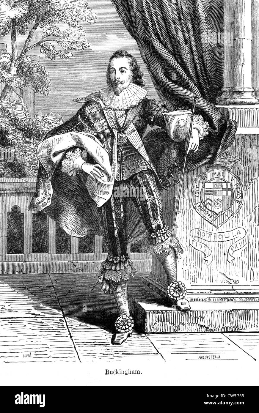 The Three Musketeers, Duke of Buckingham Stock Photo - Alamy