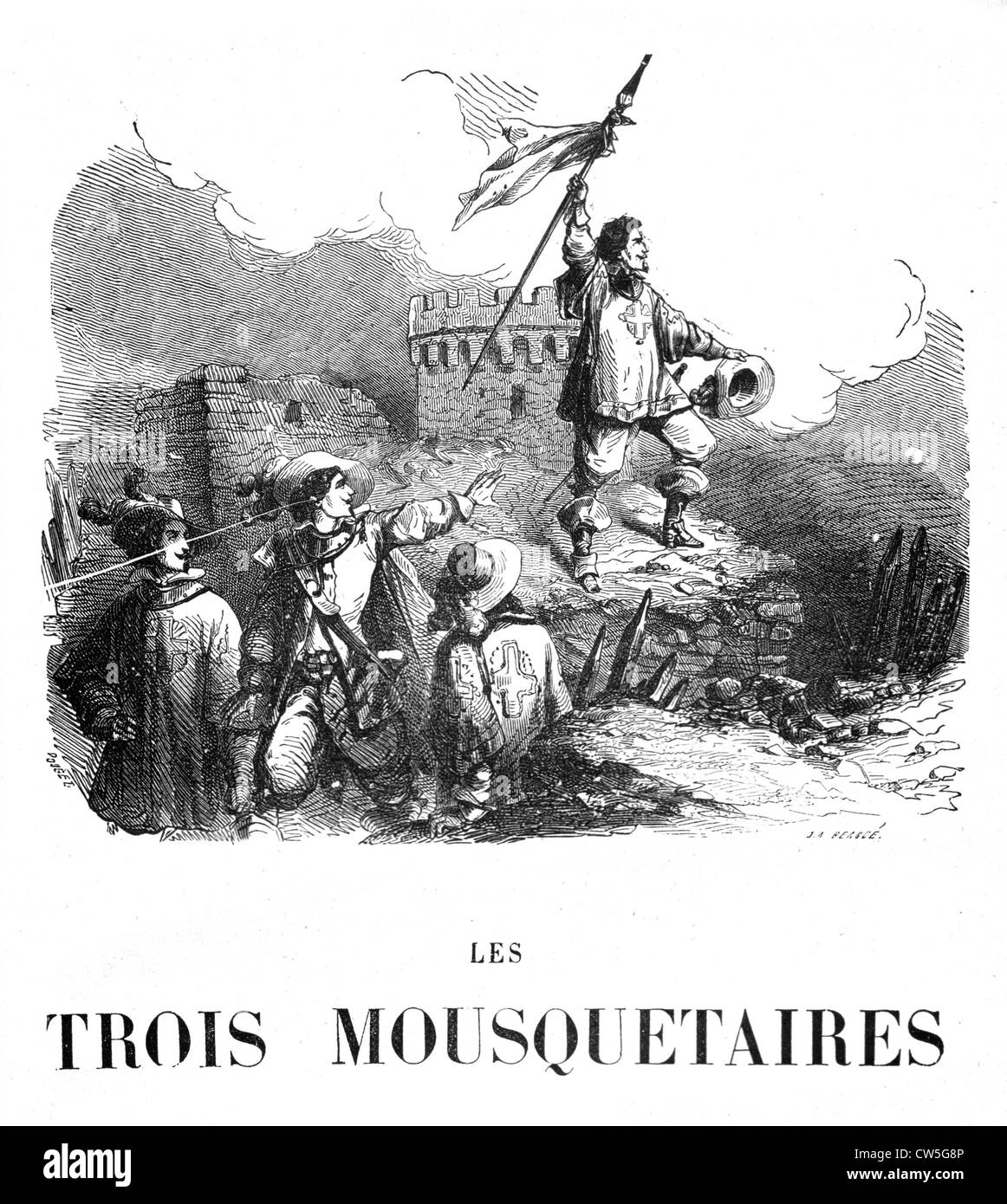 The three musketeers Cut Out Stock Images & Pictures - Alamy