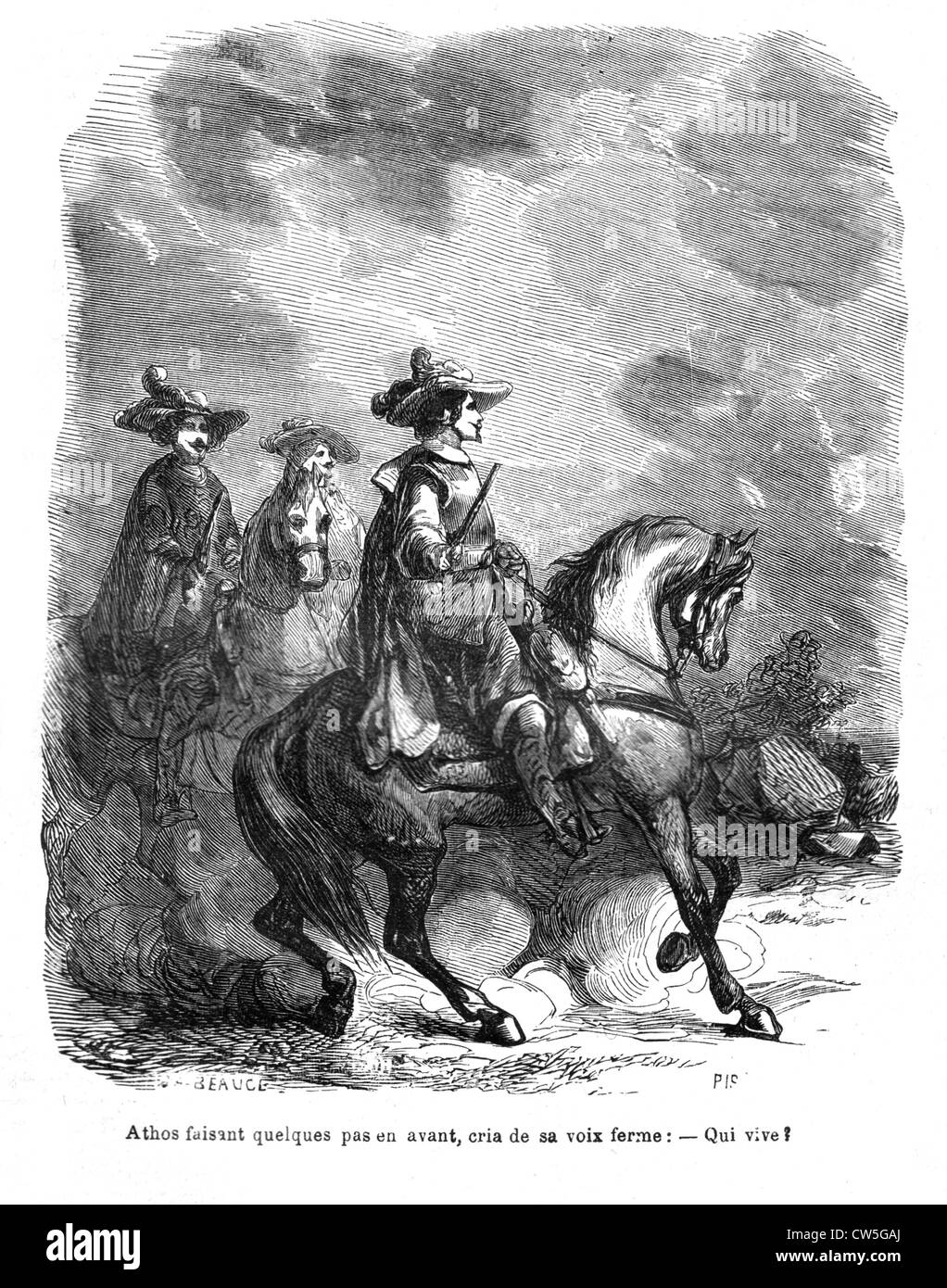 The Three Musketeers, Athos Stock Photo - Alamy