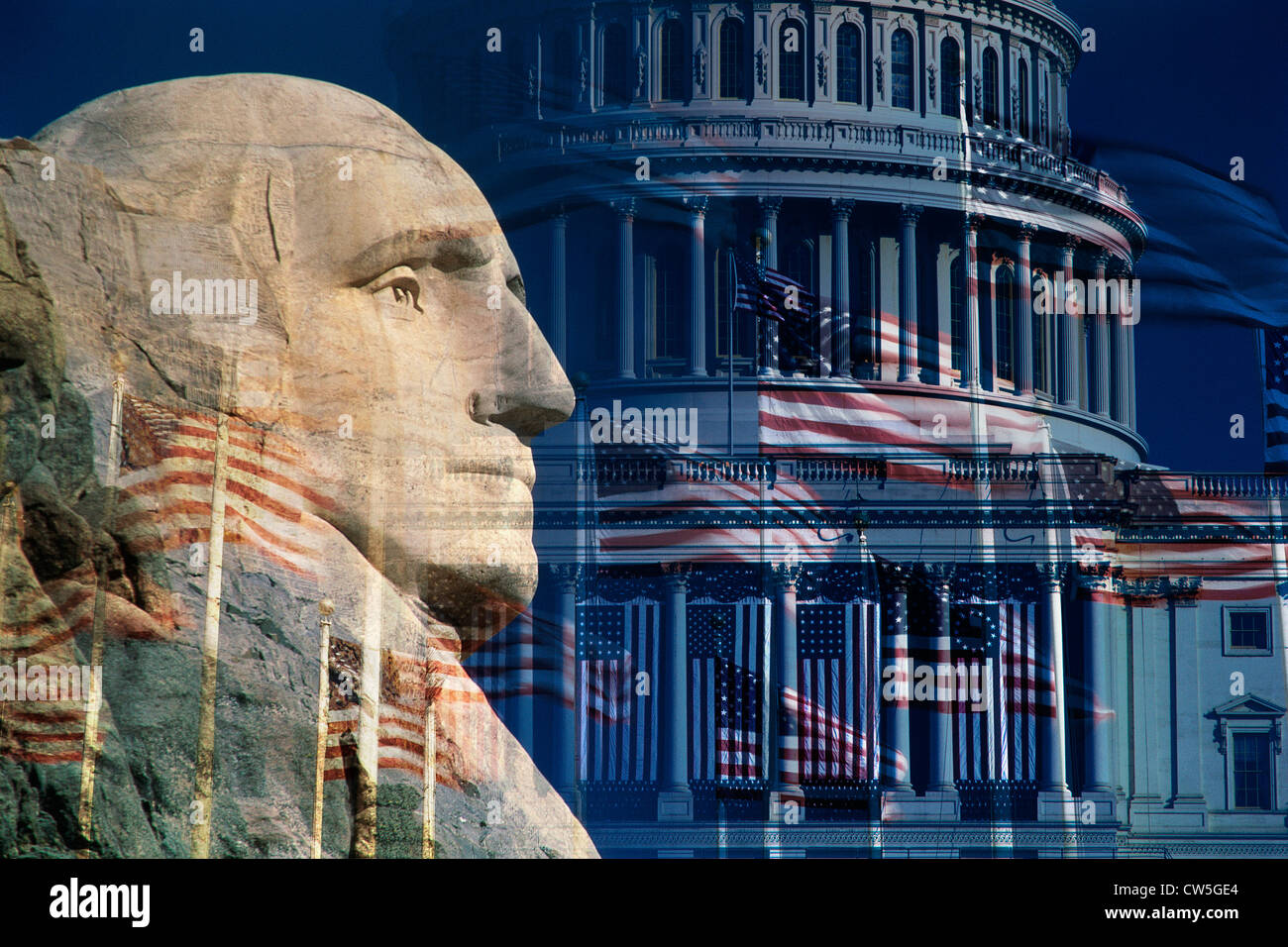 George washington u s capitol hi-res stock photography and images - Alamy