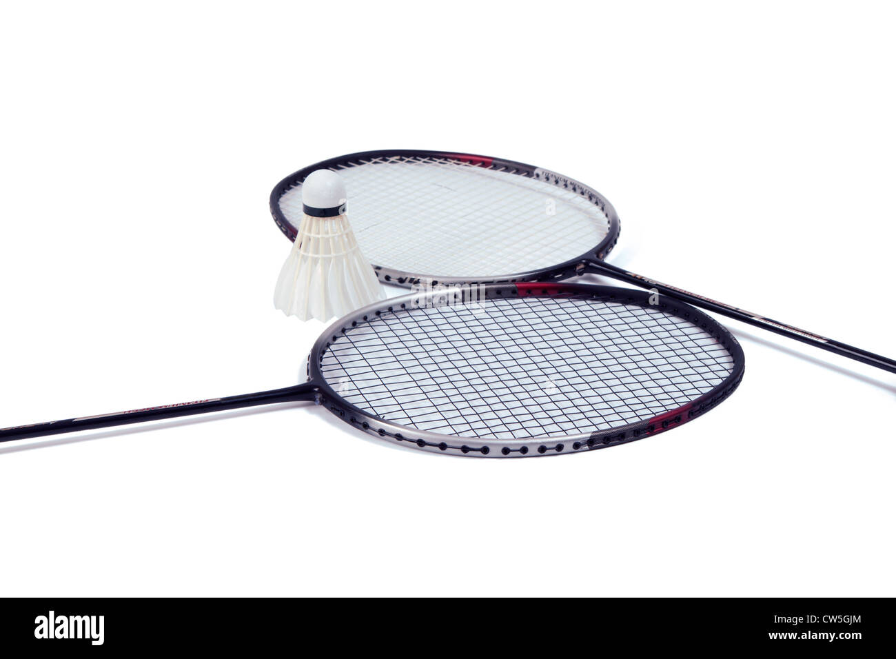 Racket and shuttle Cut Out Stock Images & Pictures - Alamy