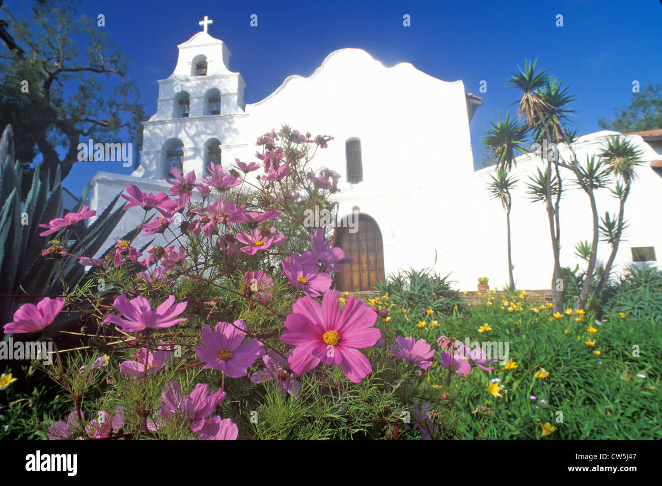 Mission Basilica San Diego De Alcala, San Diego, California Stock Photo ...