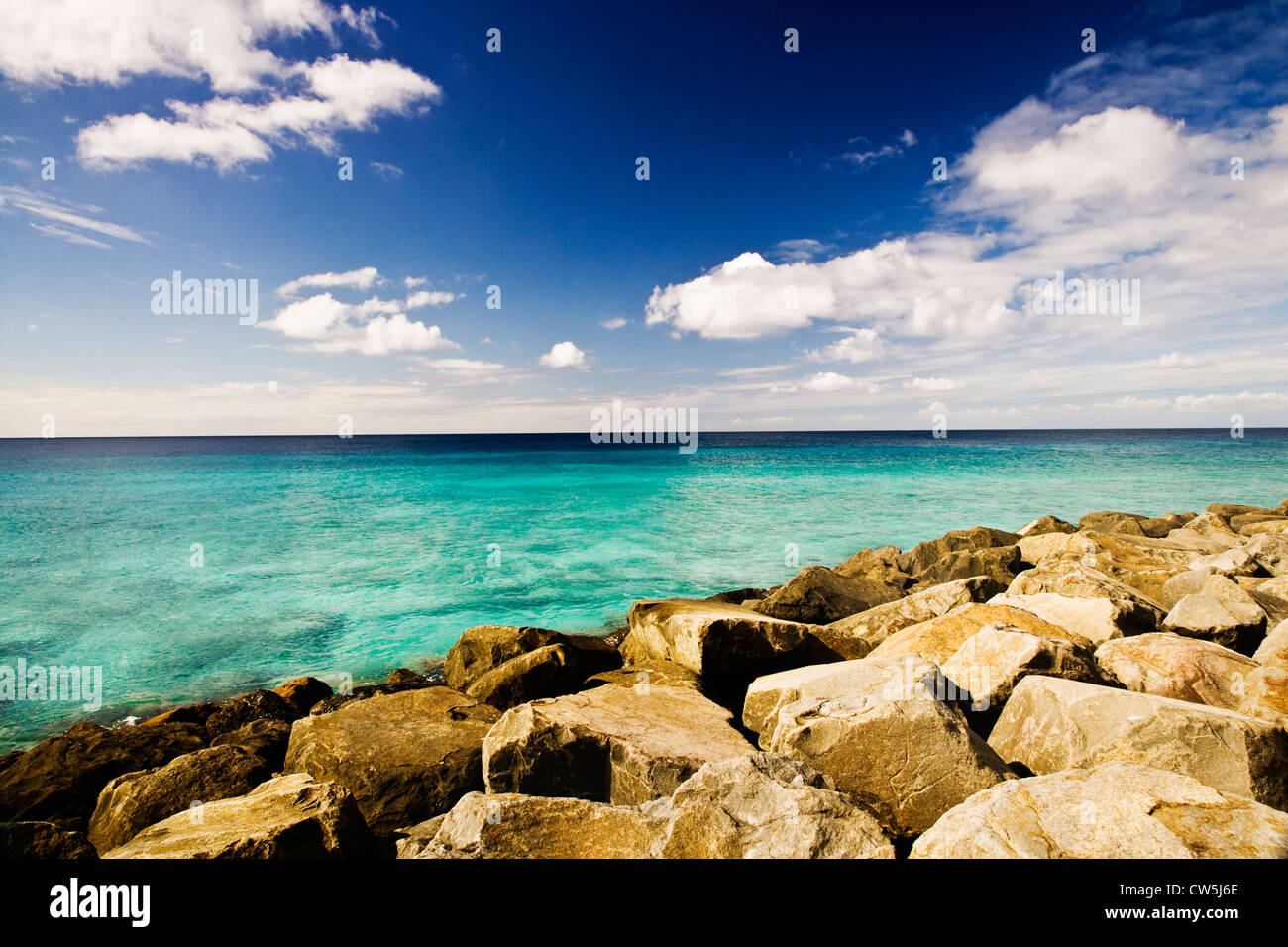 Rocks on the beach Stock Photo - Alamy