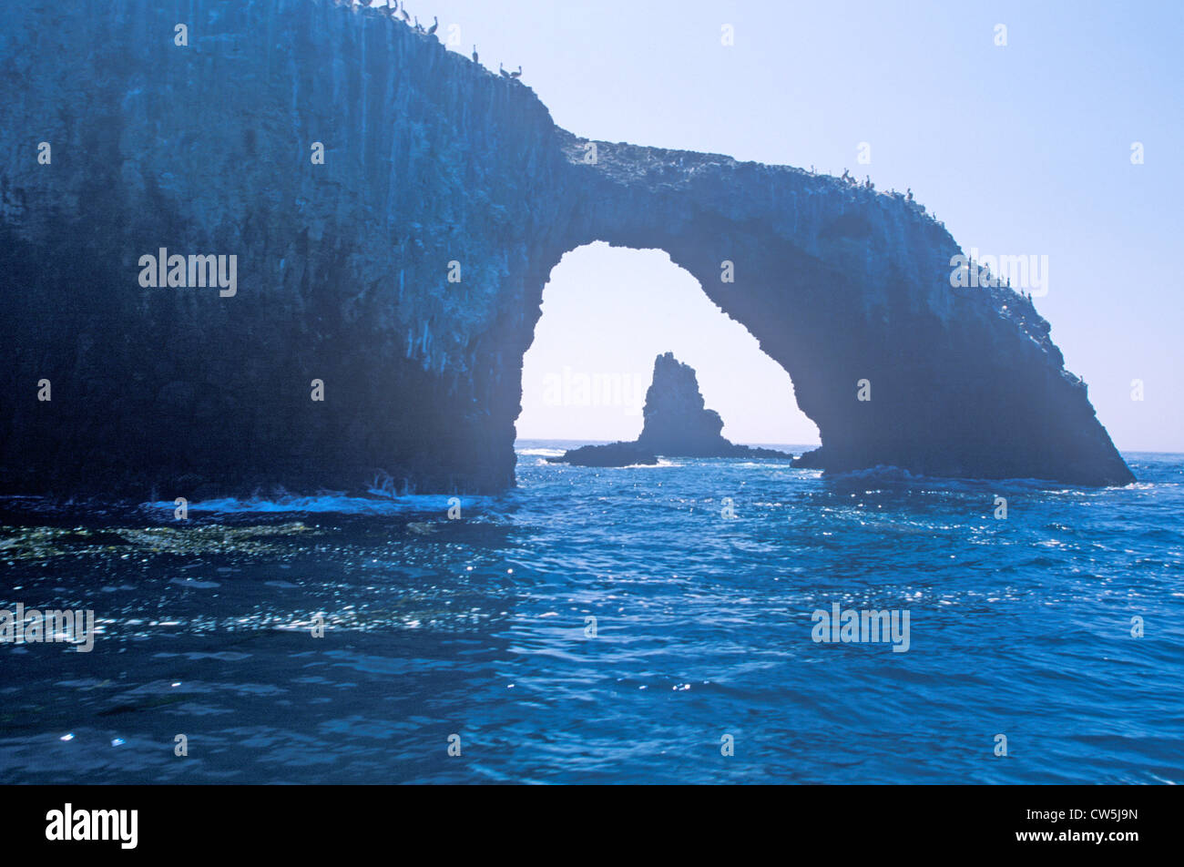 Arch Rock on Anacapa Island, Channel Islands National Park, California ...