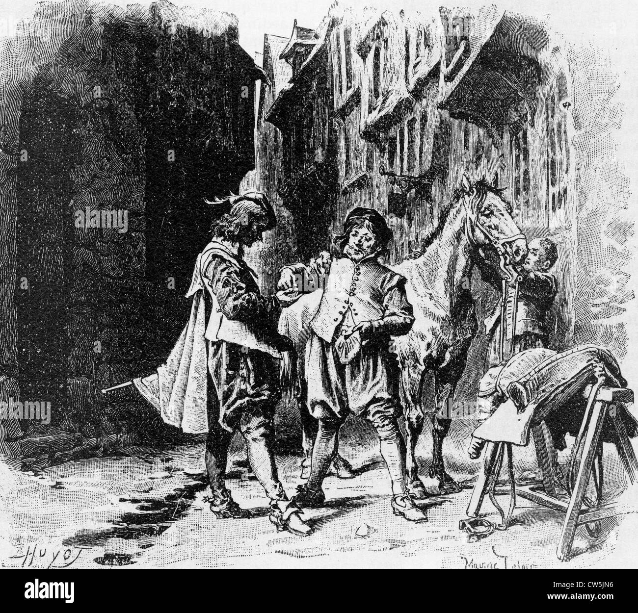 The three musketeers hi-res stock photography and images - Alamy