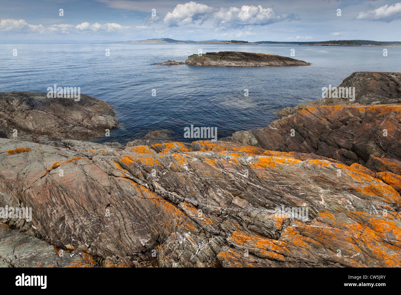 USA, Washington, San Juan Islands, Lopez Island, Iceberg Point Stock ...