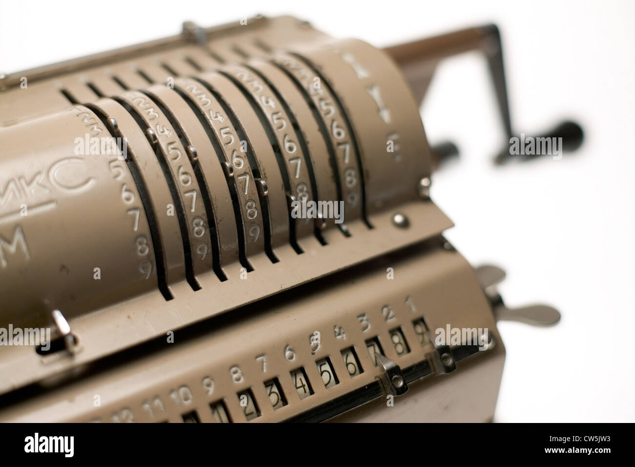 Mechanical calculator hi-res stock photography and images - Alamy