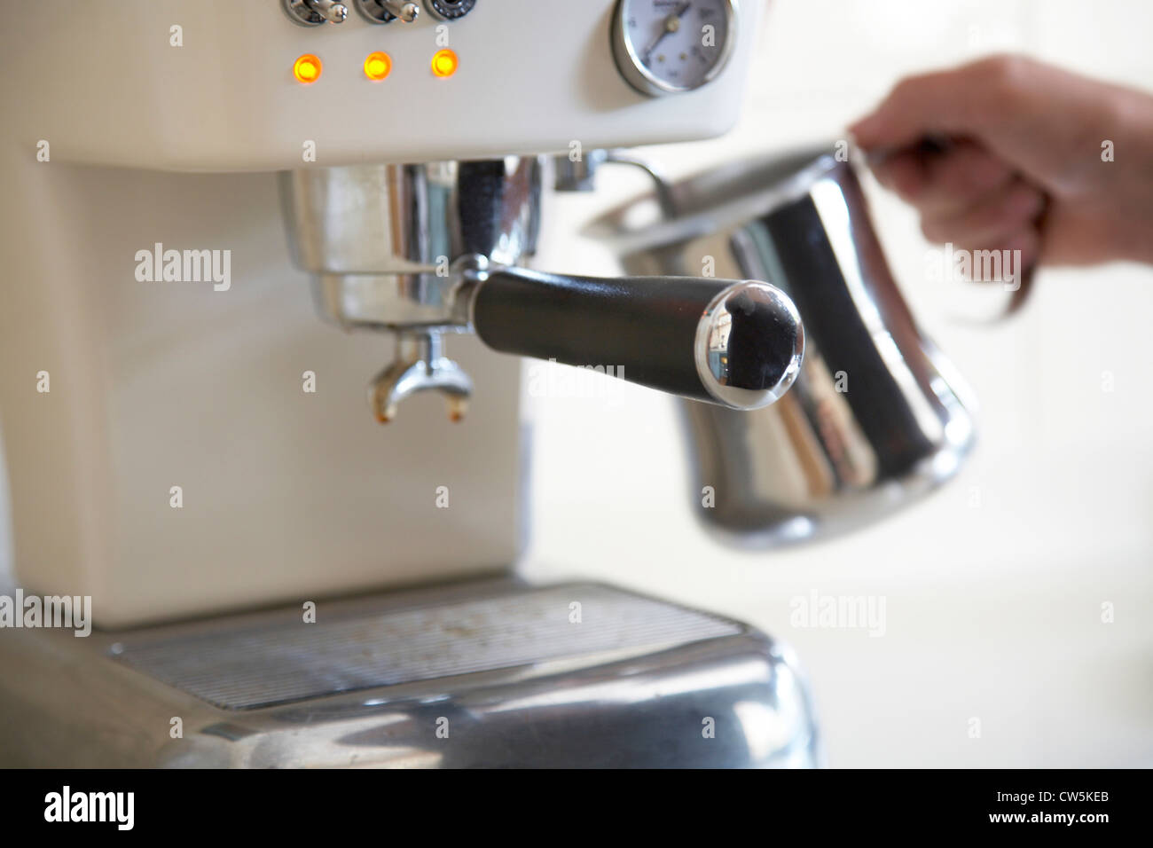 Push button coffee machine hi-res stock photography and images - Alamy