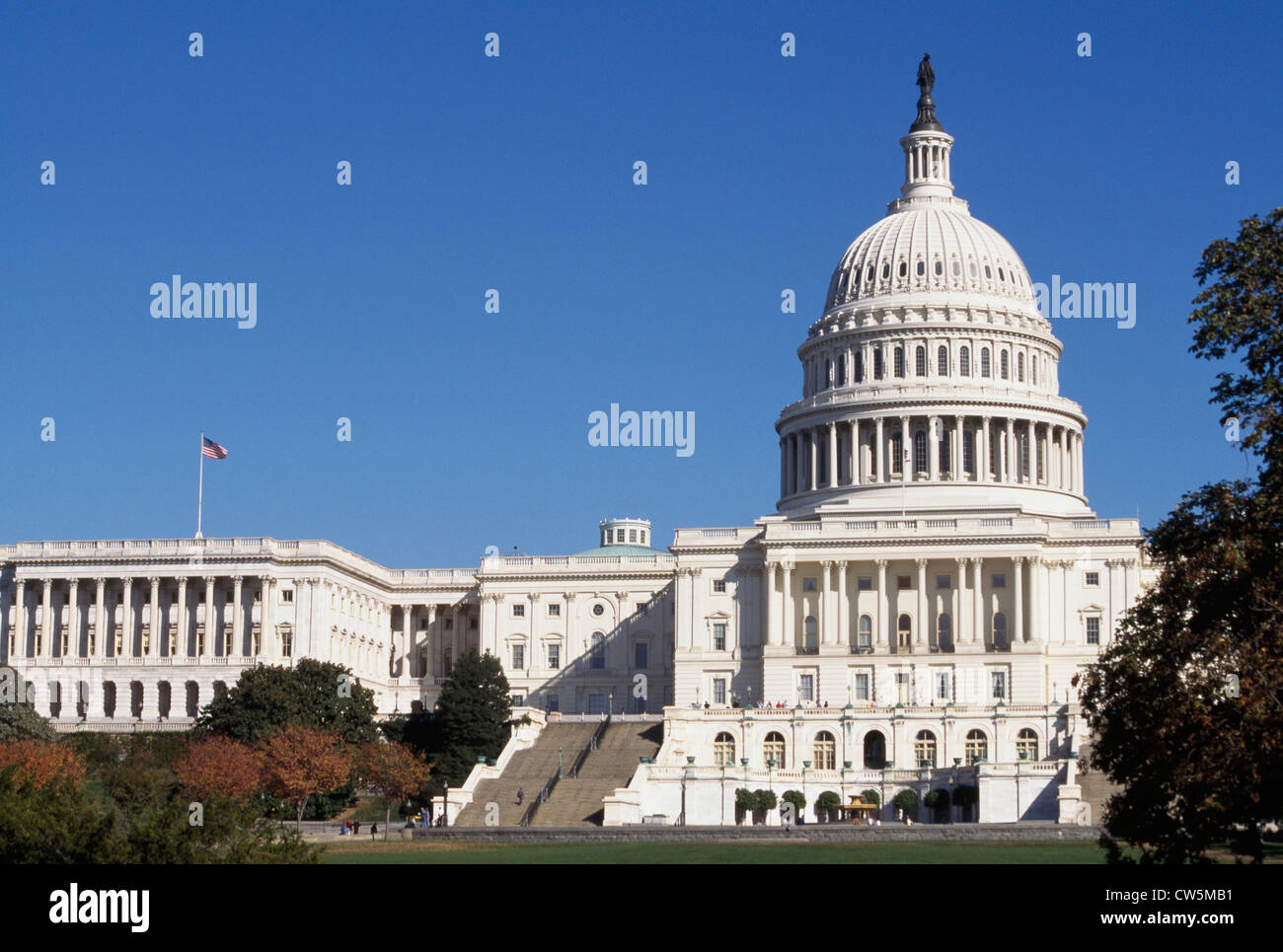 Facade of a government building, Capitol Building, Washington DC, USA ...