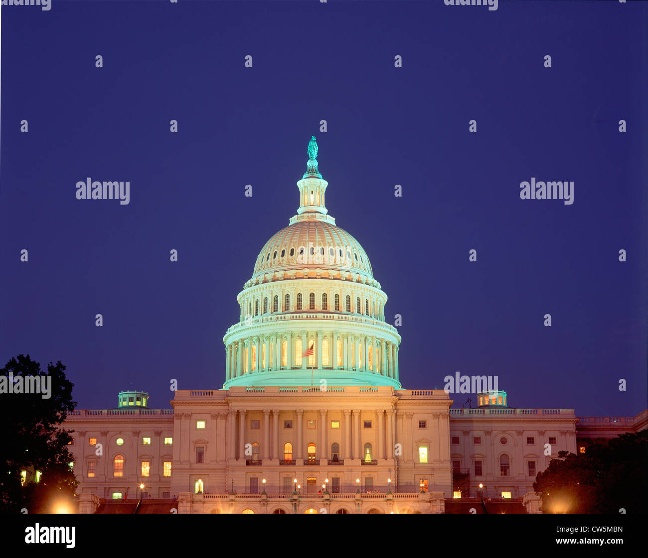 U.S. Capitol Building at night, Washington, D.C Stock Photo - Alamy