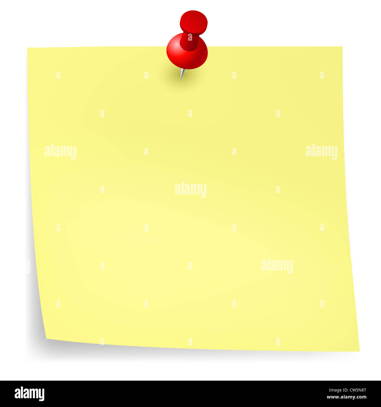 Yellow sticker. Illustration for design on white background Stock Photo ...