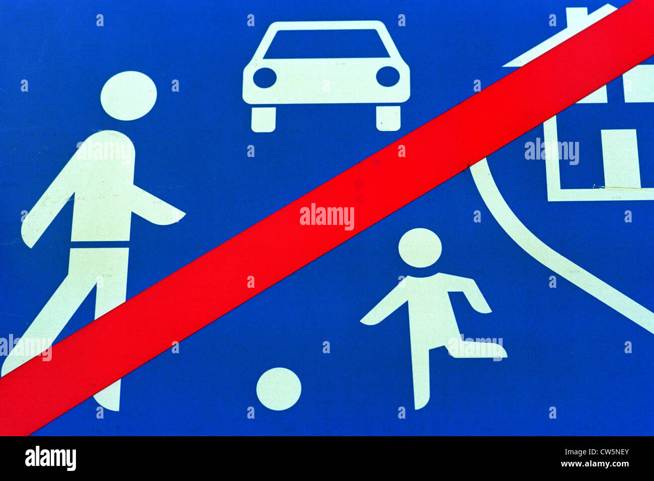 End signal hi-res stock photography and images - Alamy