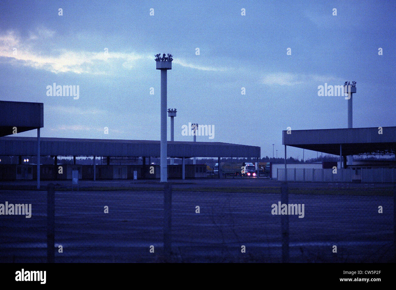 Memorial German division Marienborn Stock Photo - Alamy
