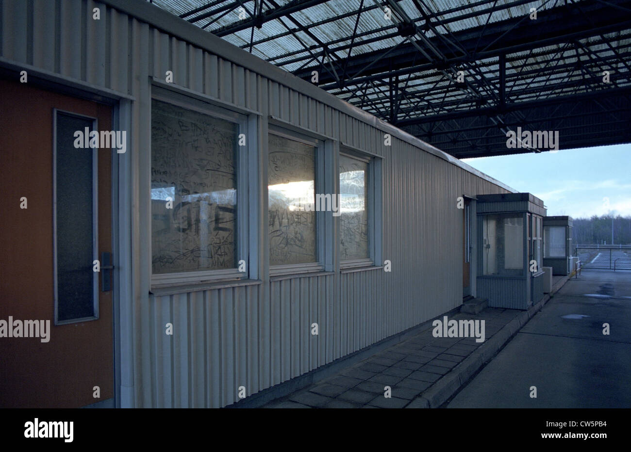 Memorial German division Marienborn Stock Photo - Alamy