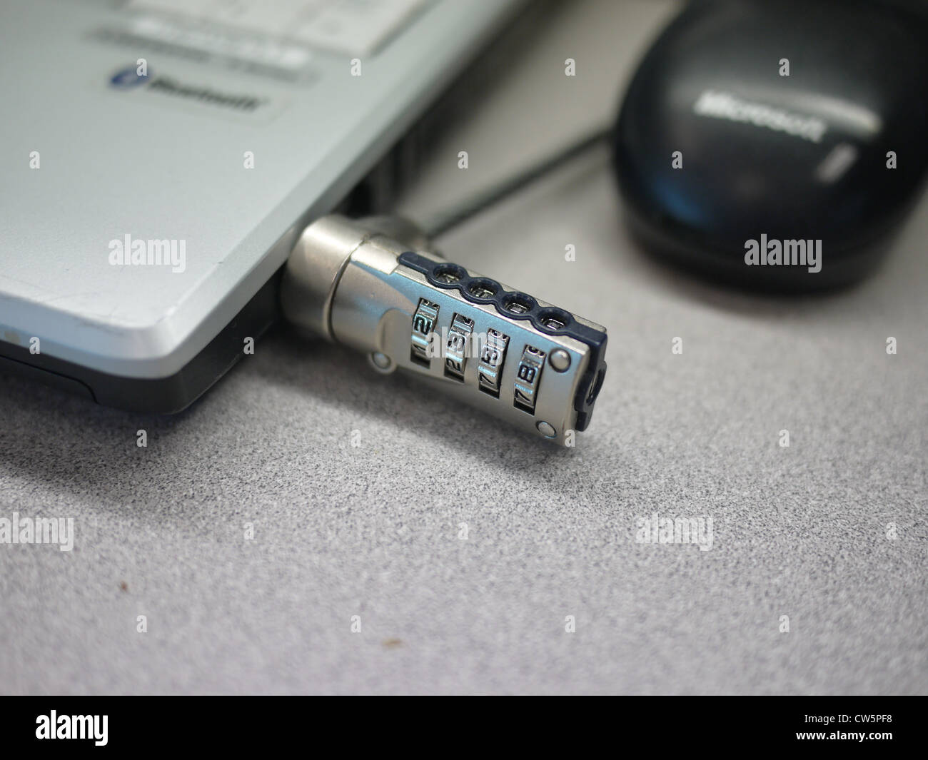 Laptop lock hi-res stock photography and images - Alamy