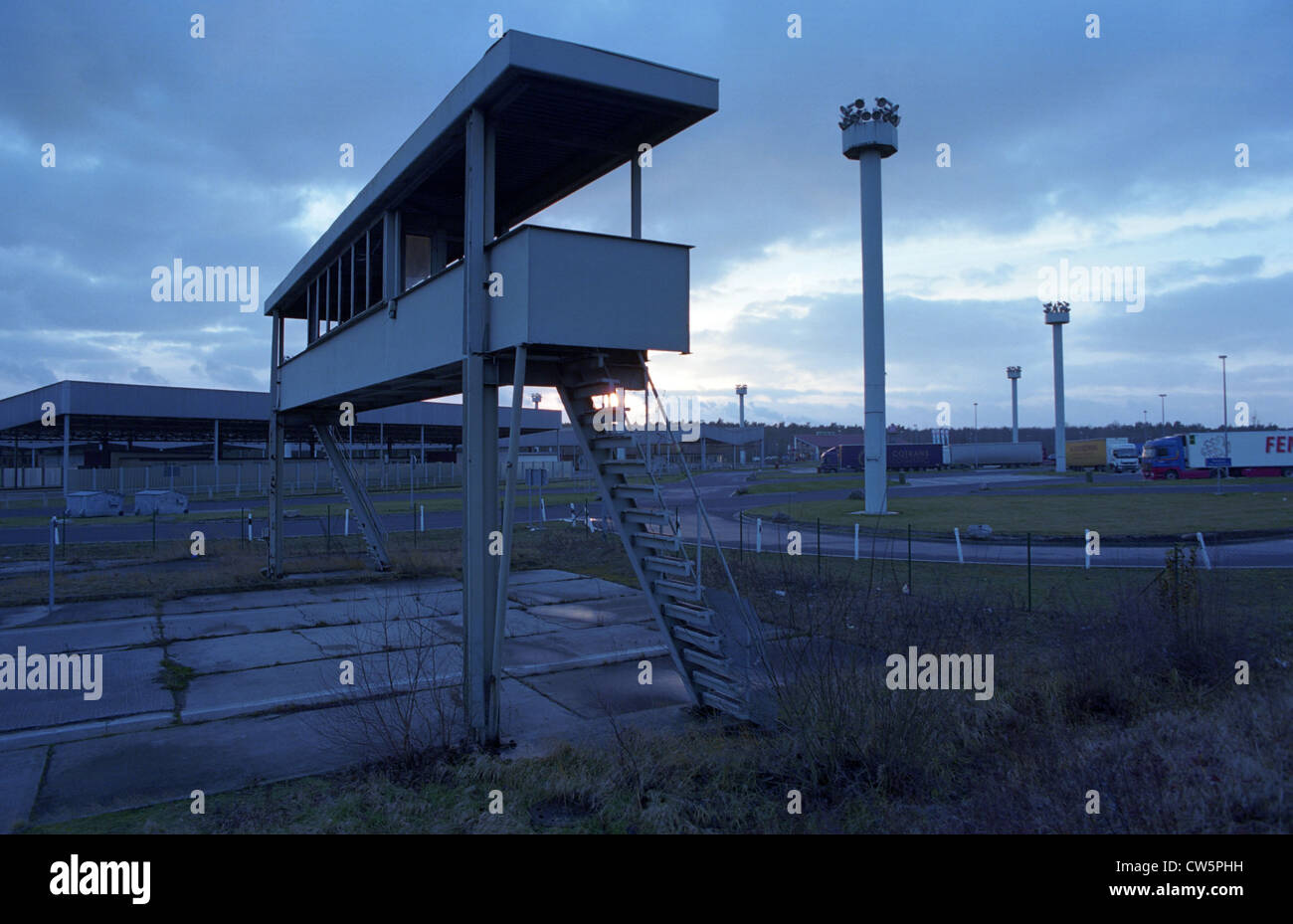 Memorial German division Marienborn Stock Photo - Alamy