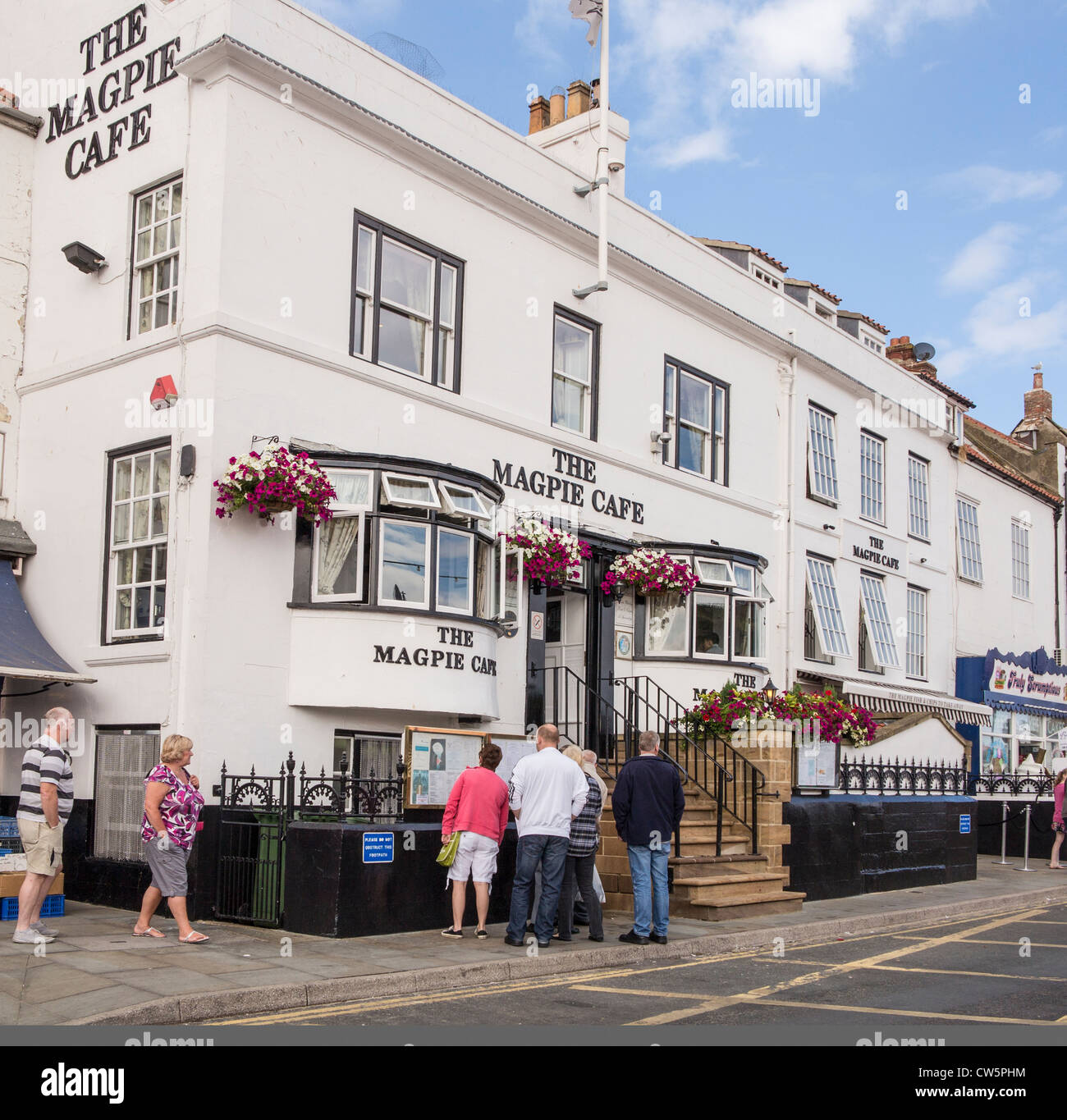 Whitby seafood restaurant hi-res stock photography and images - Alamy