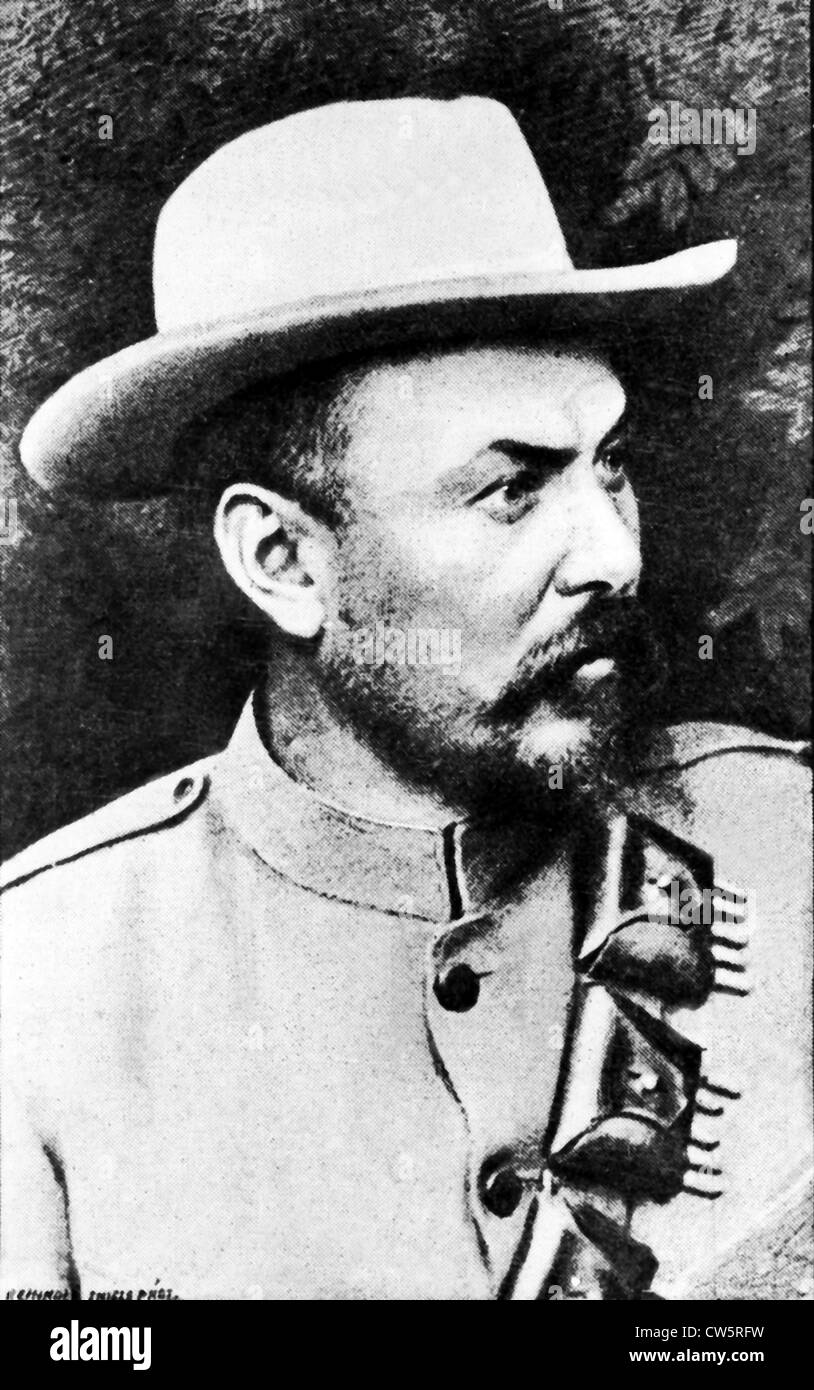 Portrait of general Botha (Transvaal Stock Photo - Alamy