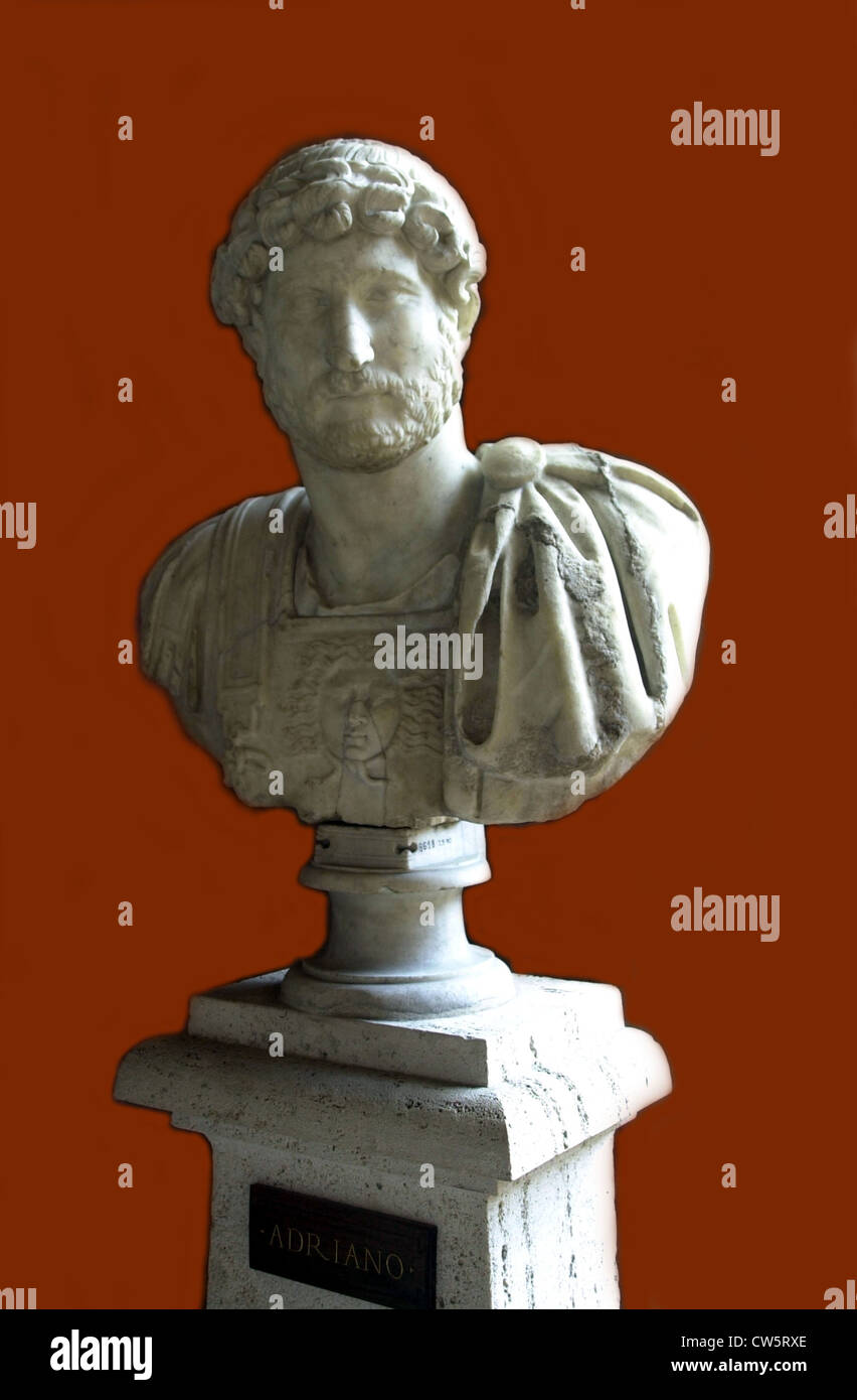 Emperor hadrian hi-res stock photography and images - Alamy
