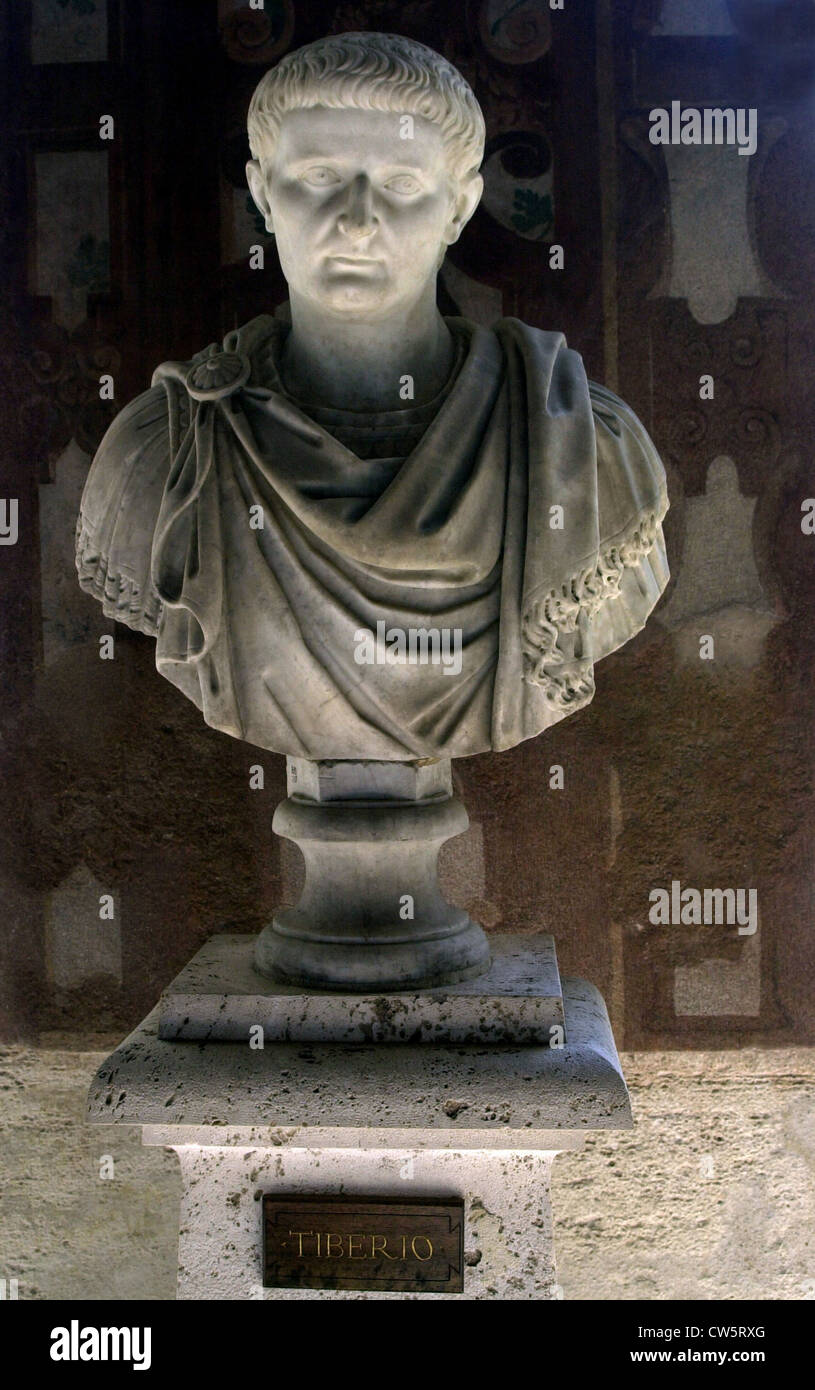 Emperor tiberius hi-res stock photography and images - Alamy