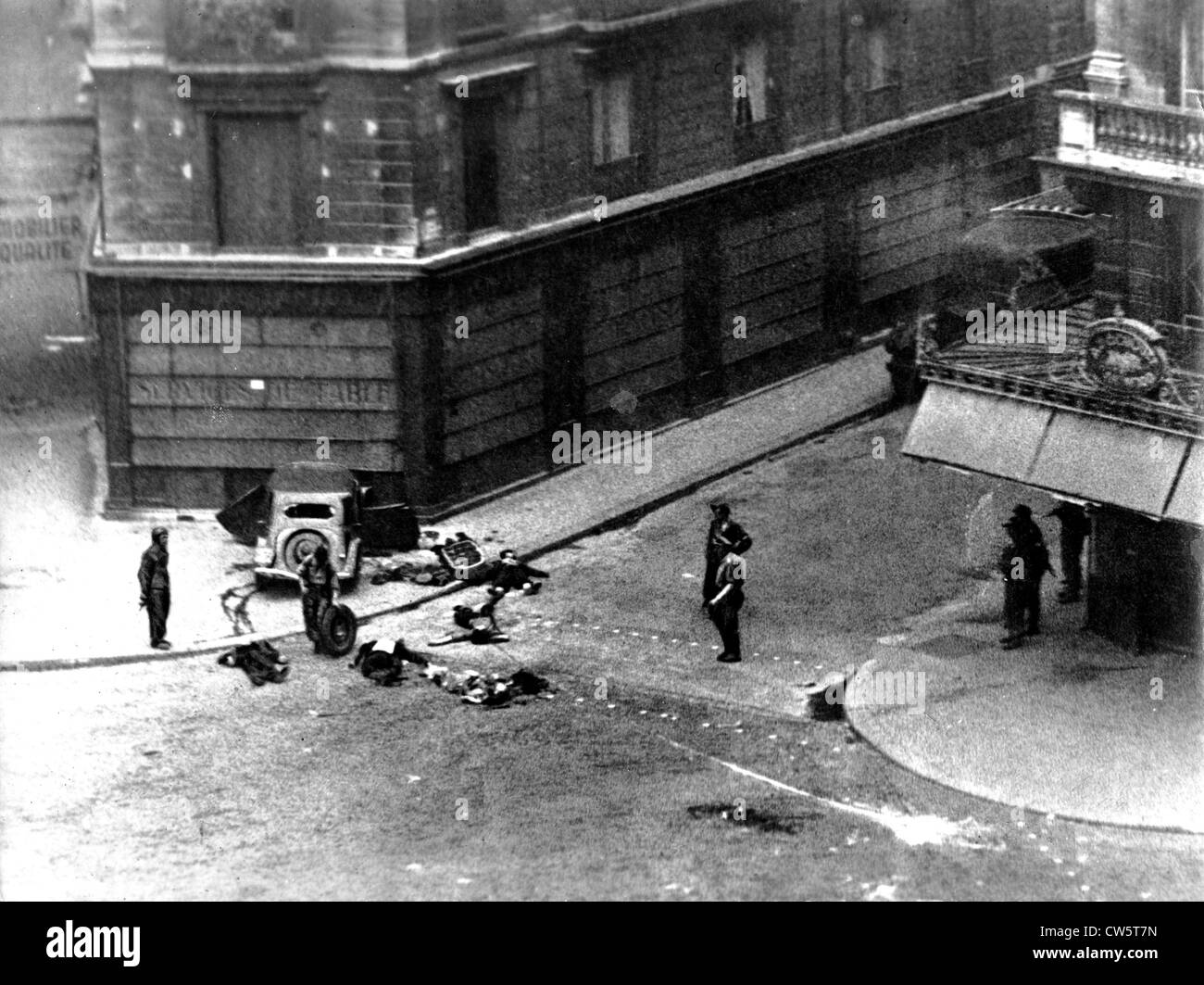 War panic Black and White Stock Photos & Images - Alamy