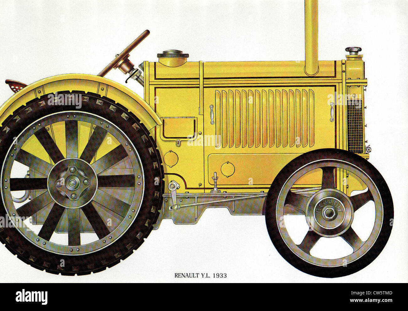 Tractor renault hi-res stock photography and images - Alamy